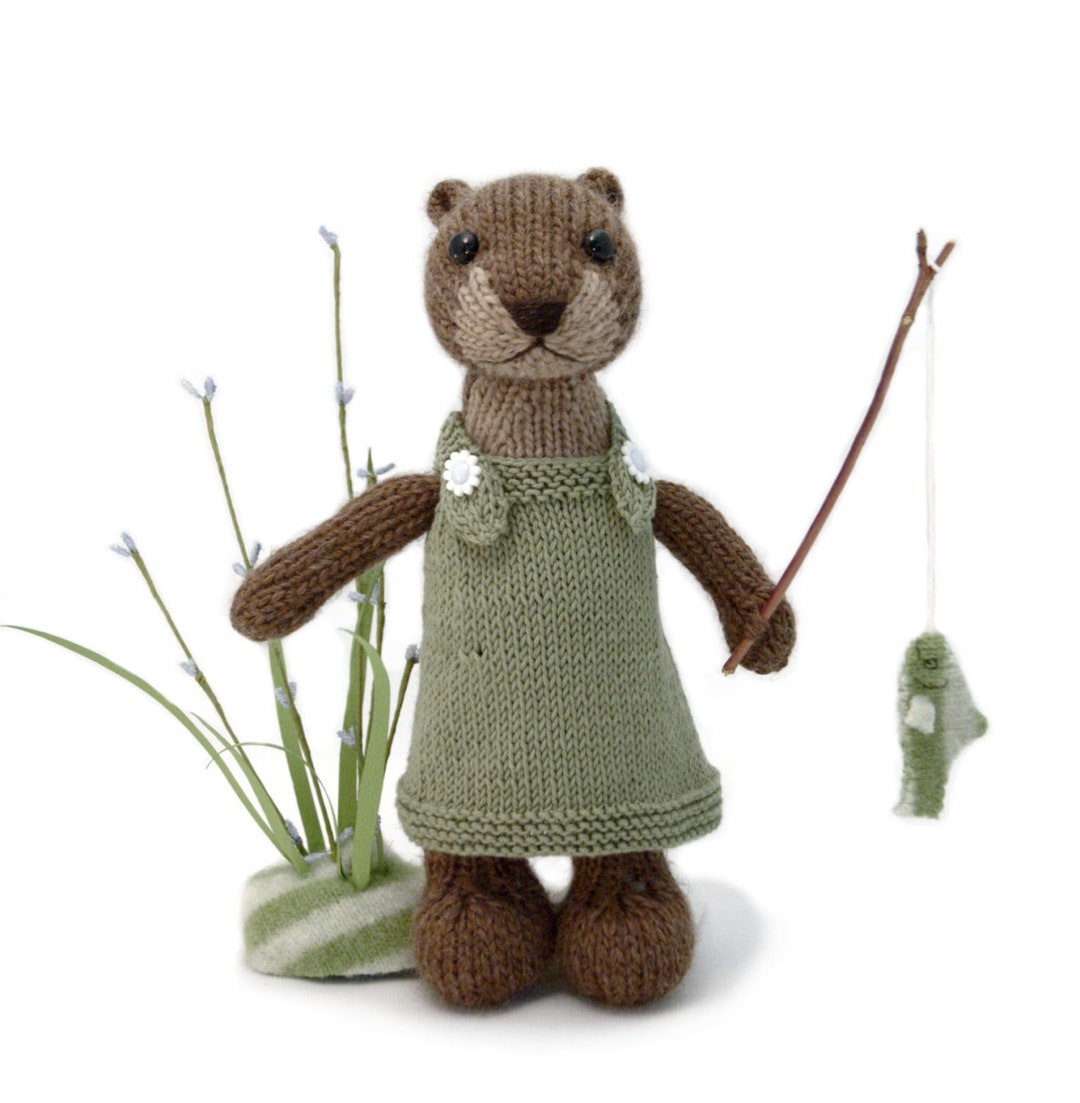 River Otter Knitting Pattern - Etsy