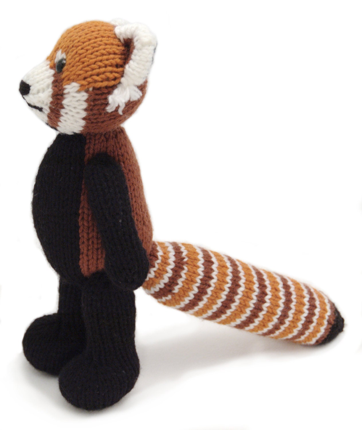 Red Panda With Karate Gi Knitting Pattern | Etsy