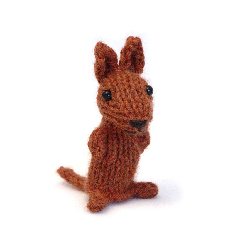 Kangaroo and Joey Knitting Pattern - Etsy