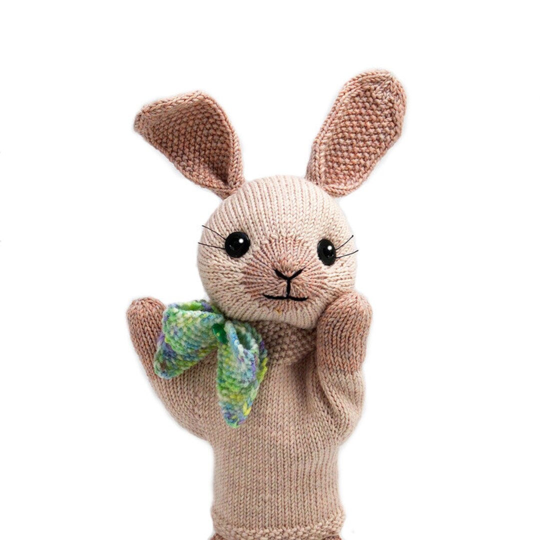 Bunny Puppet Knitting Pattern - Etsy