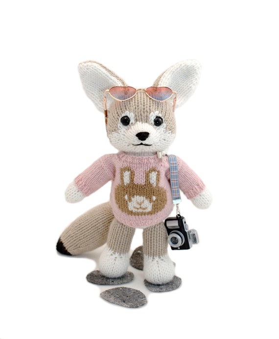 Fennec Fox Knitting Pattern - Etsy
