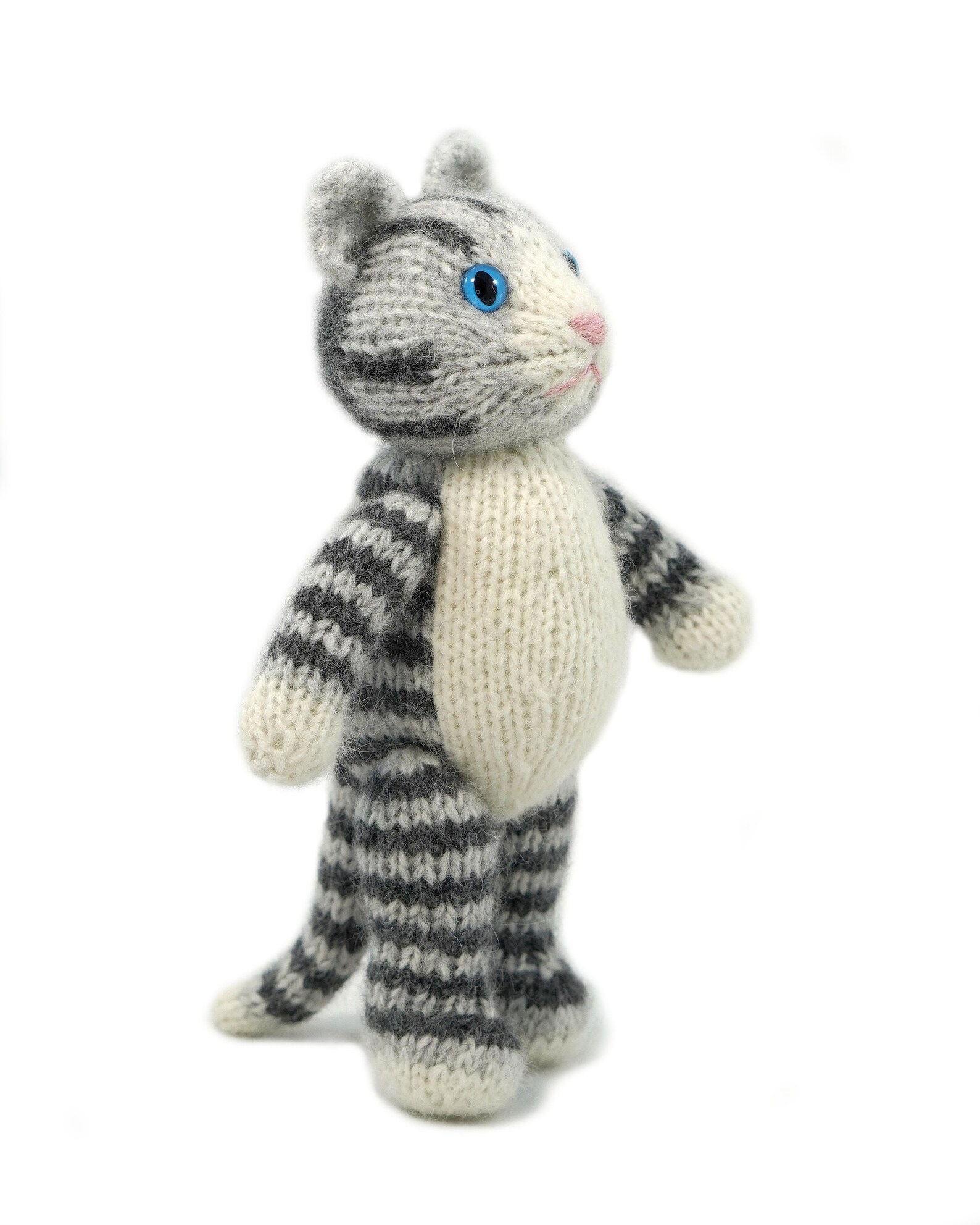 Tabby Cat Knitting Pattern PDF - Etsy