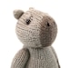 Happy Capybara Knitting Pattern PDF File - Etsy