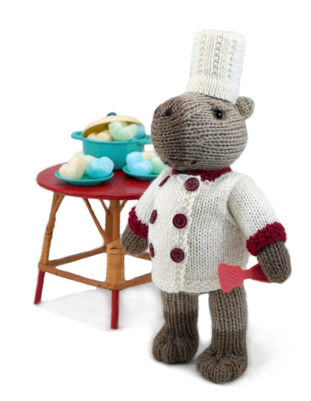 Happy Capybara Knitting Pattern PDF File - Etsy