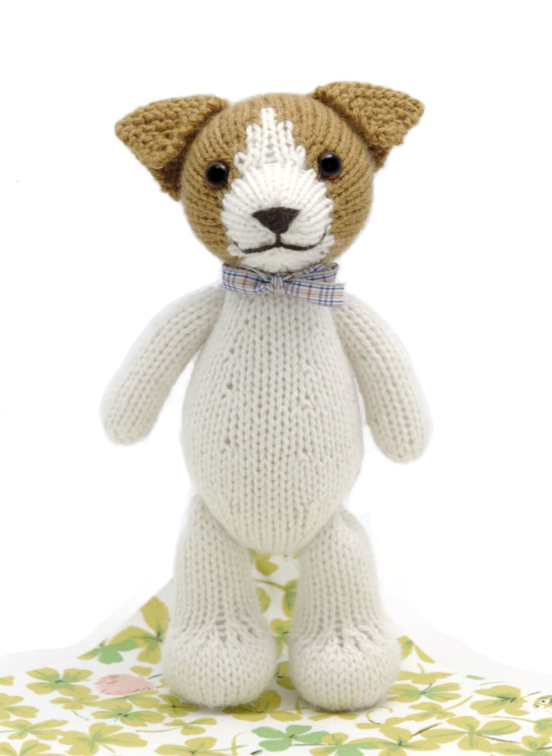 Fudge the Jack Russell Terrier Toy Knitting Pattern - Etsy