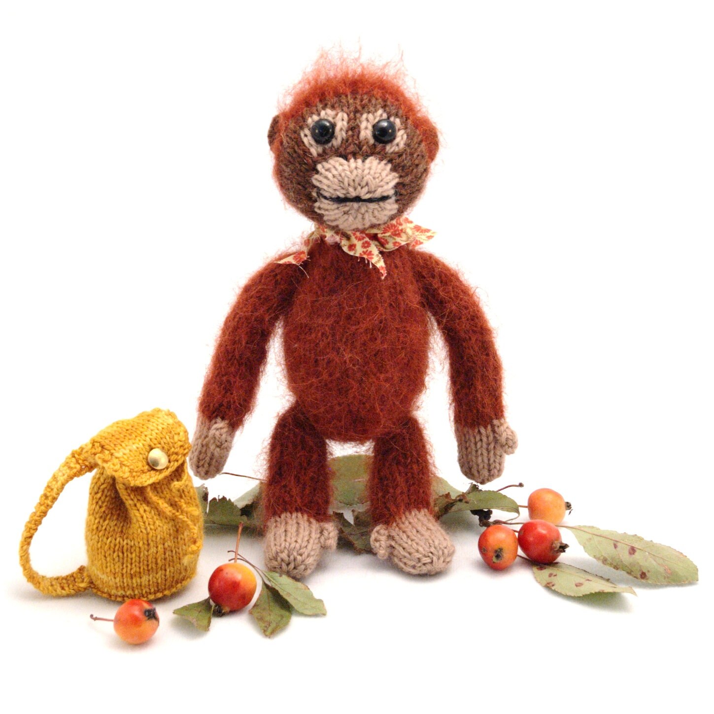Baby Orangutan Knitting Pattern | Etsy