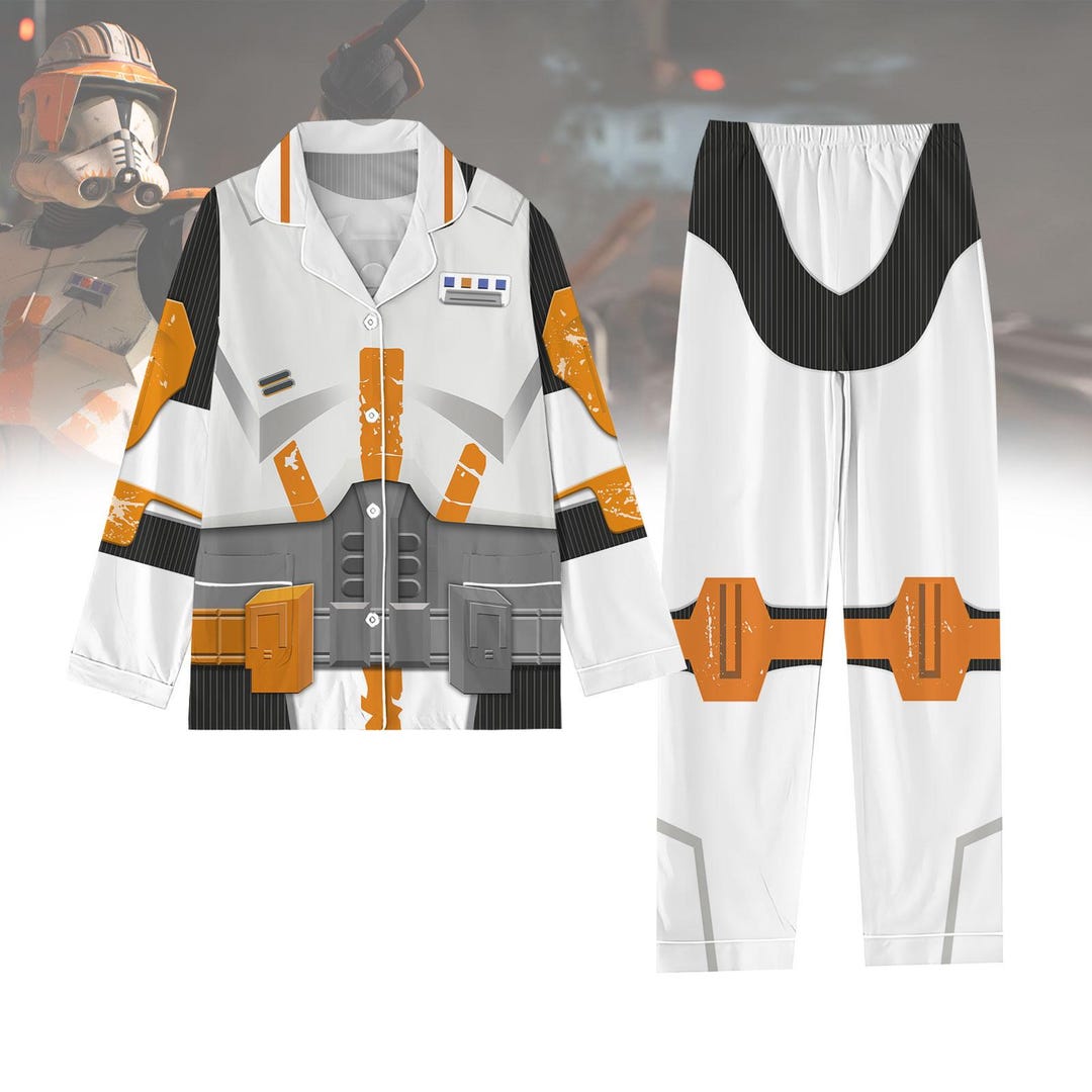 Star Wars Commander Cosplay Pajamas Set, Star Wars Pajama Pants, Star ...
