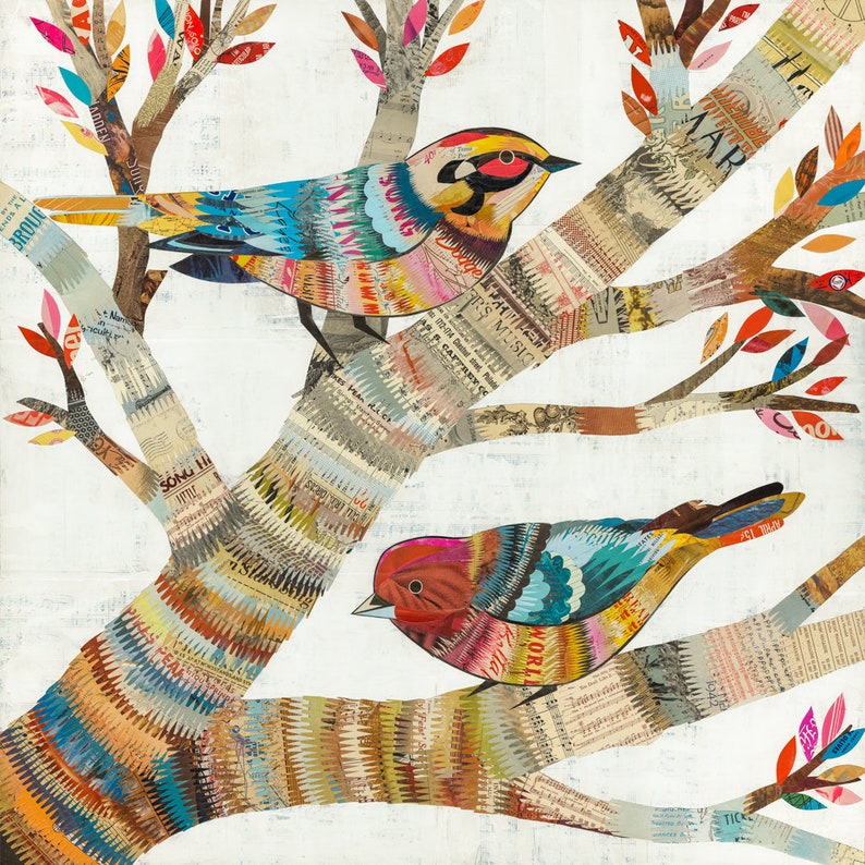 Warblers Limited Edition Paper Print - Etsy