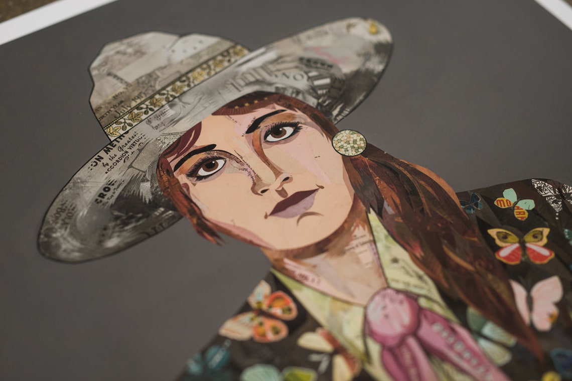 Butterfly Ranger Limited Edition Paper Print | Etsy