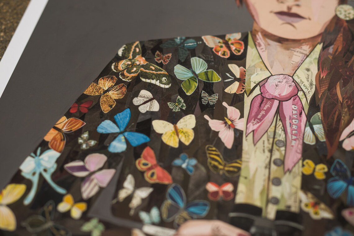 Butterfly Ranger Limited Edition Paper Print | Etsy