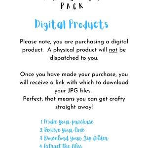 6 Mix and Match A4 Printable Patterned Papers, Set 5, Pretty Digital ...