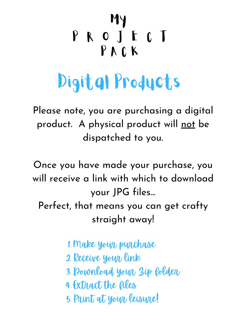 6 Mix and Match A4 Printable Patterned Papers, Set 5, Pretty Digital ...