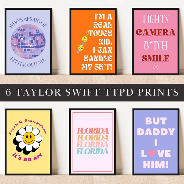 The Tortured Poets Department Poster - Etsy