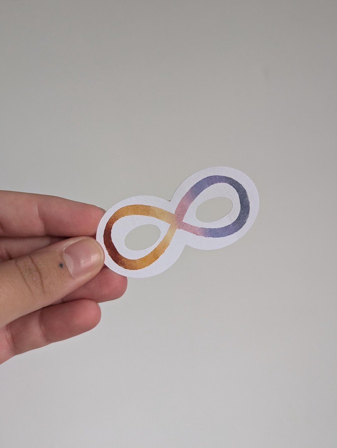 Infinity Symbol Sticker (sunset Colours) | Autism, Autism Awareness ...