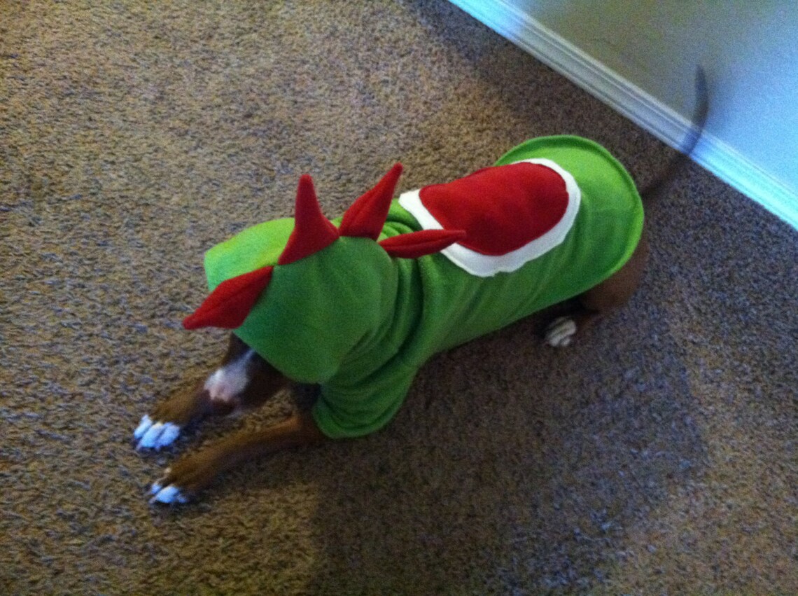 Yoshi From Super Mario Brothers Pet Costume XS to XL - Etsy