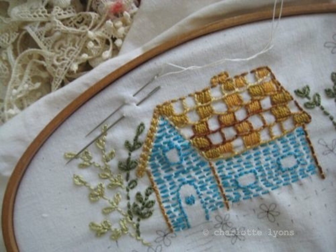 Little Cottage Sampler - Etsy