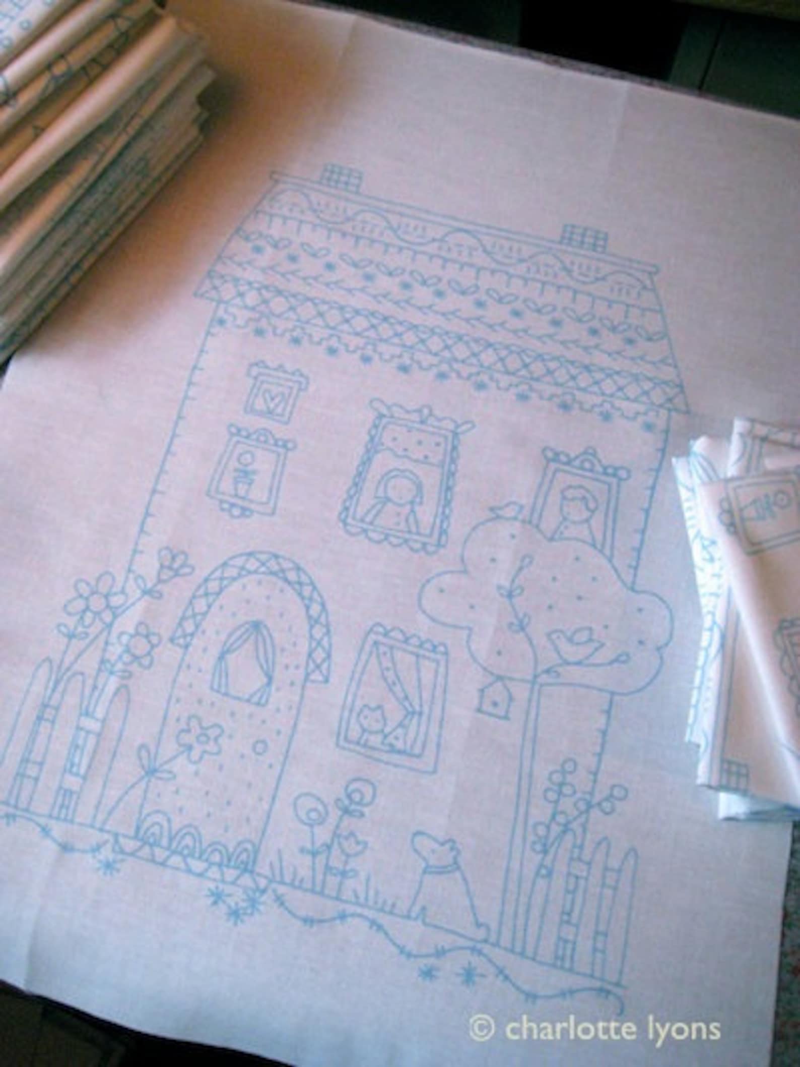Barney Park Stitching Sampler - Etsy