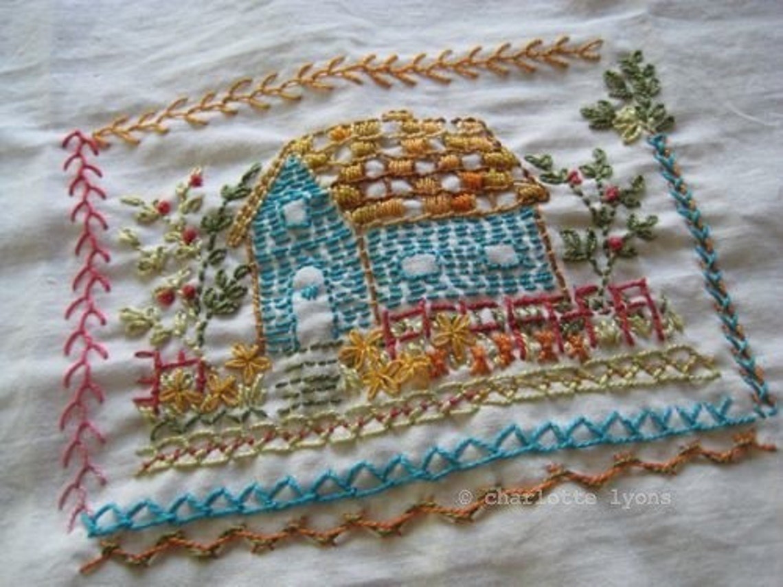 Little Cottage Sampler - Etsy