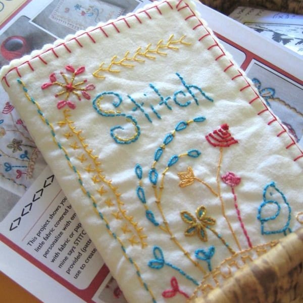 Embroidery Stitch Book - Etsy