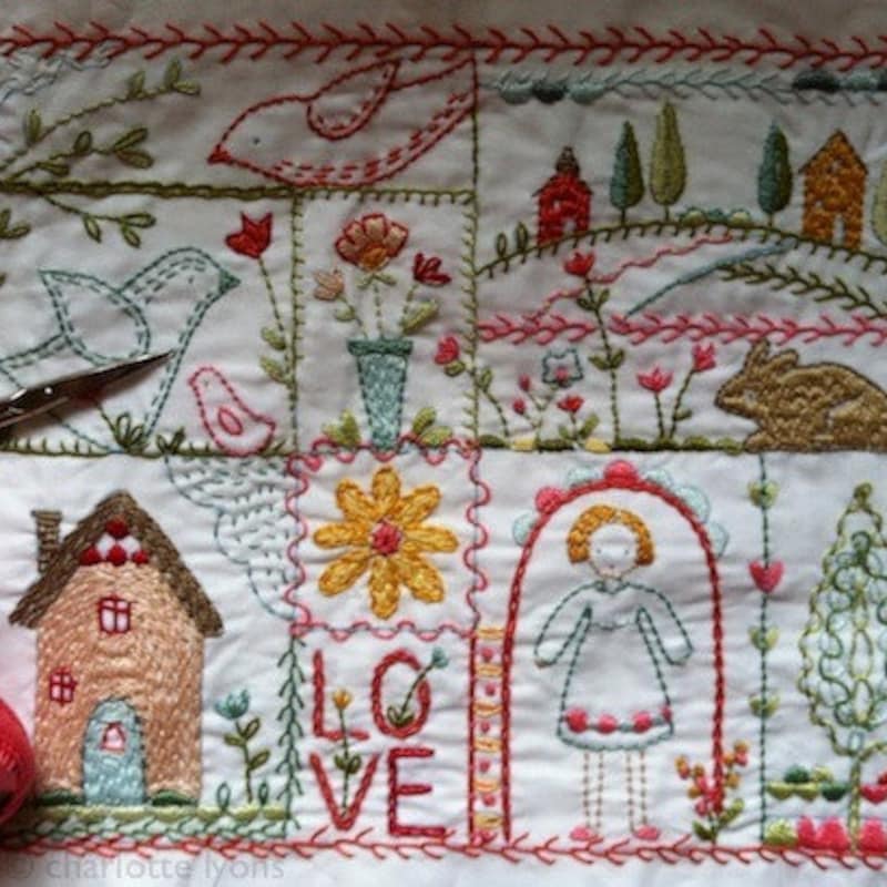 Embroidery Sampler - Etsy