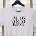 Vocal Rest White Tshirt Musical Theater Vocalist - Etsy