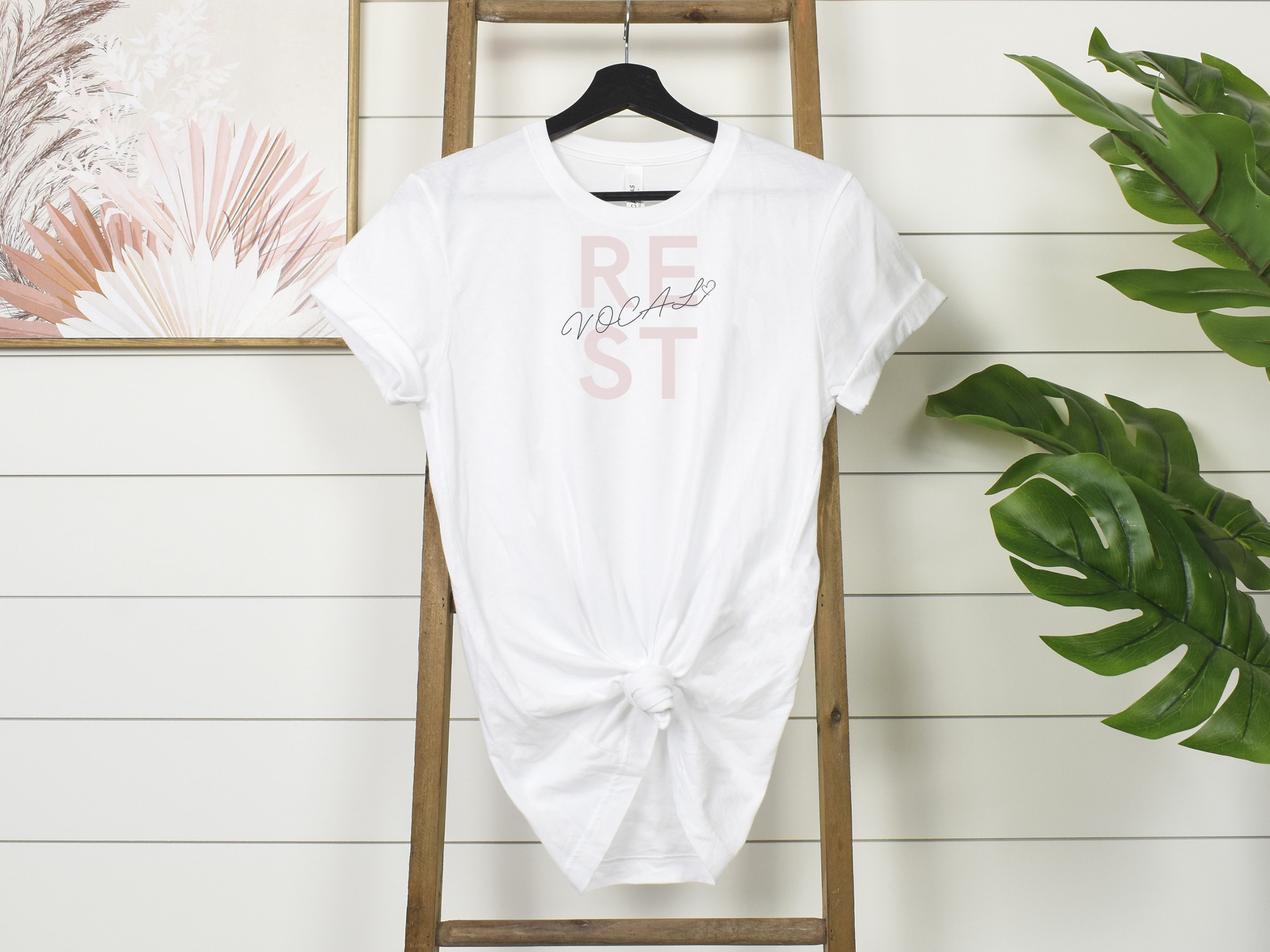 Vocal Rest White Tshirt | Musical Theater | Vocalist - Etsy