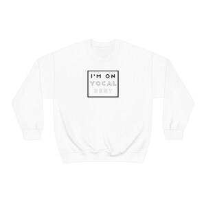 Vocal Rest Sweatshirt | Musical Theater Gift | Broadway Gift - Etsy