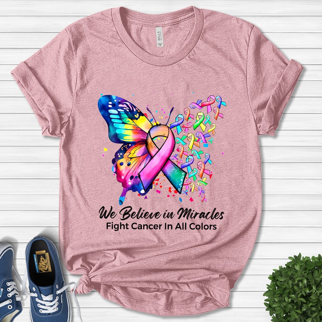 Cancer Warrior Gift, Cancer Survivor Outfit, Family Support Shirt ...