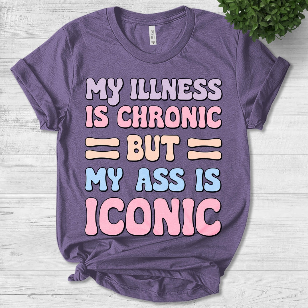 Funny Chronic Illness Comfort Colors Sweatshirt, Spoonie Crewneck ...