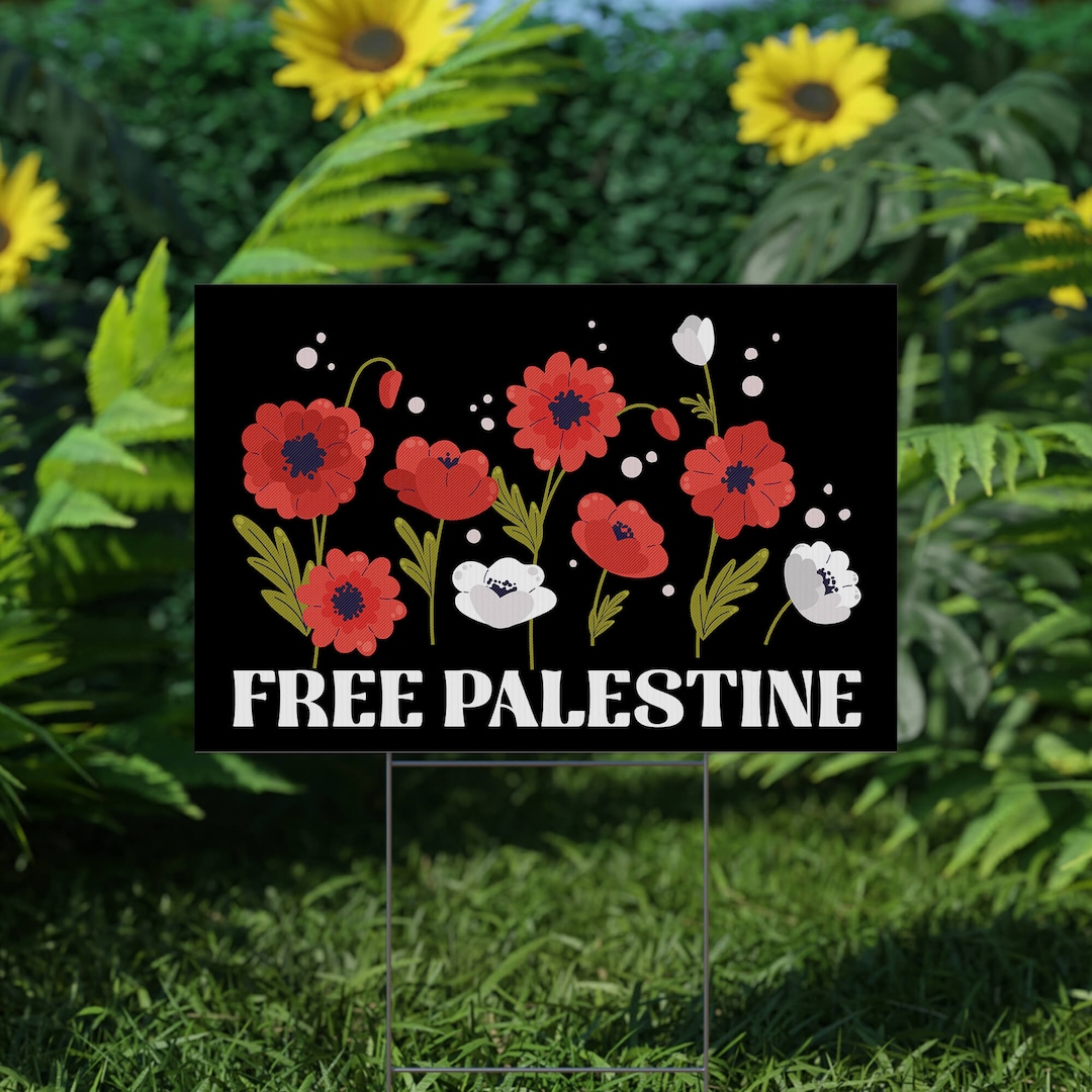 Free Palestine Flag, Palestine Garden Flag,palestine Yard,stand With ...