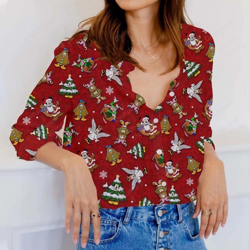 Cartoon Blouse - Etsy