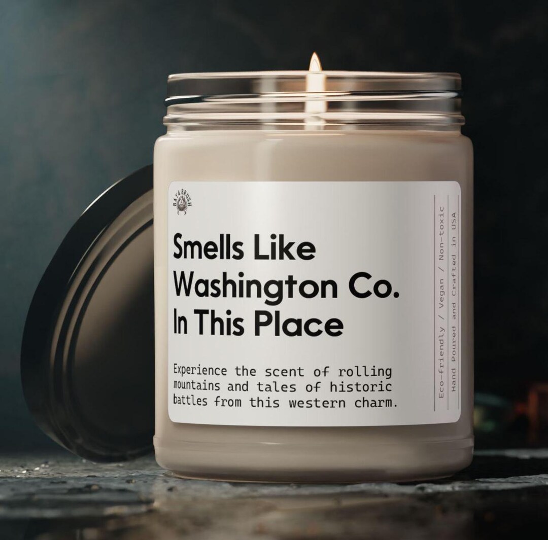 Smells Like Washington County in This Place Soy Wax Candle, Maryland ...