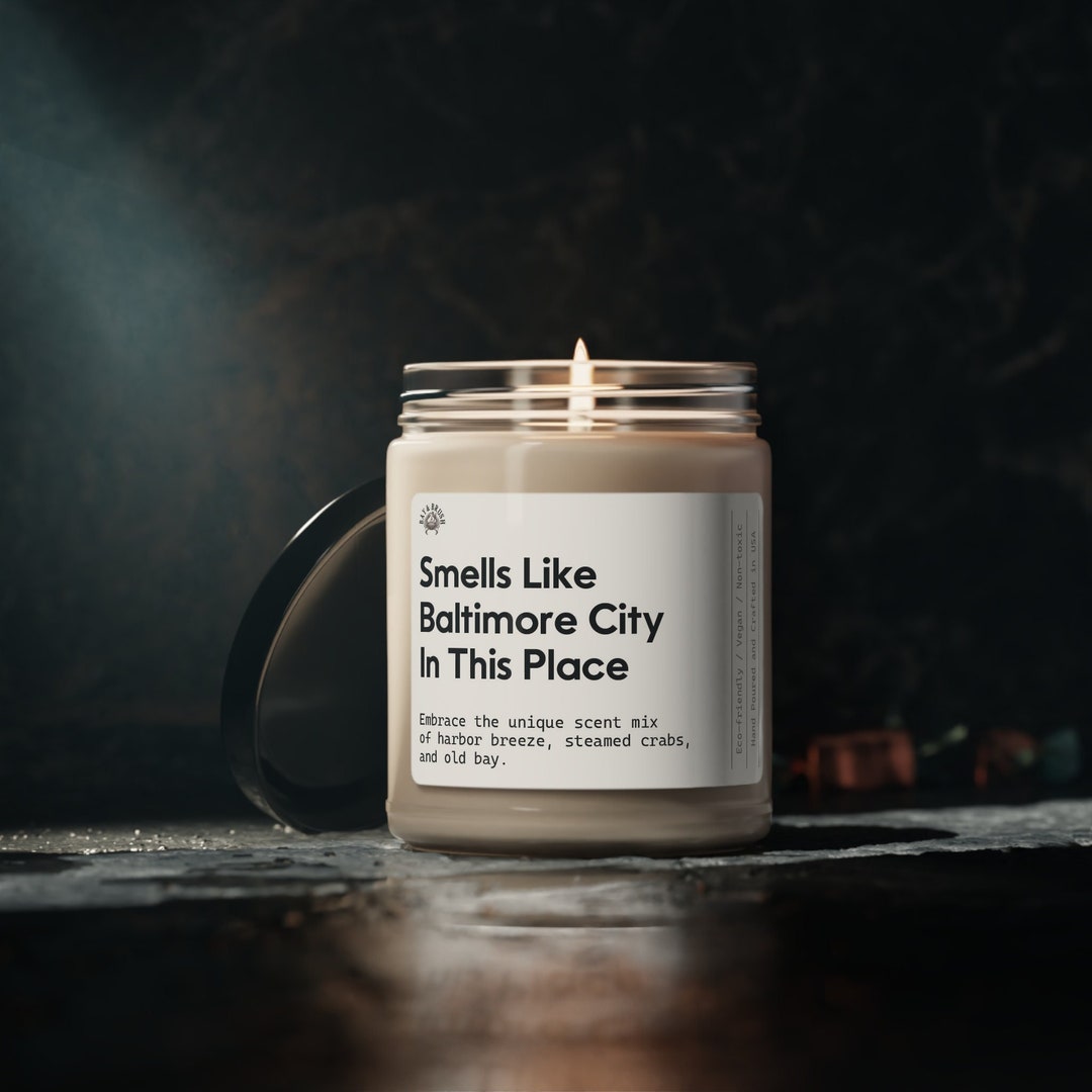 Smells Like Baltimore City in This Place Soy Candle, Harbor Breeze ...
