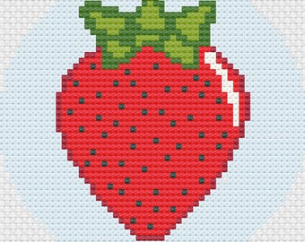 Strawberry Candy Needlepoint Chart - Etsy