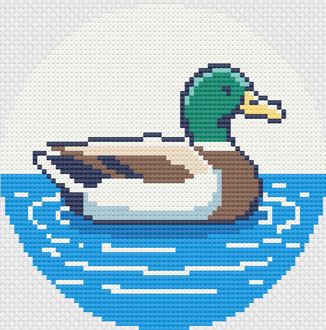 Mallard Duck Needlepoint Chart - Etsy