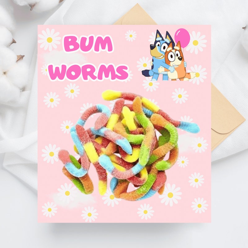 Bum Worms Bluey - Etsy