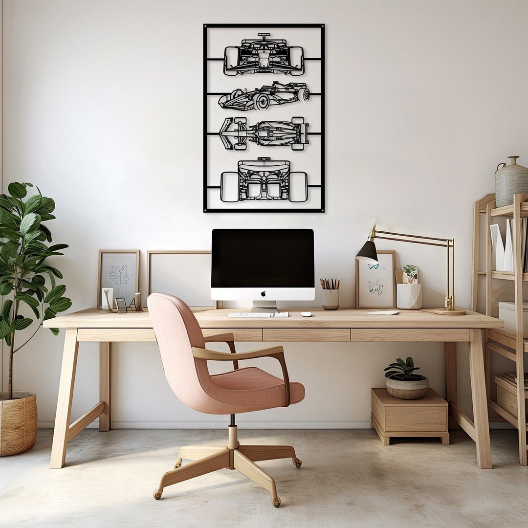 Racing Performance Car Metal Wall Art,racing Fans Metal Decor Gift ...