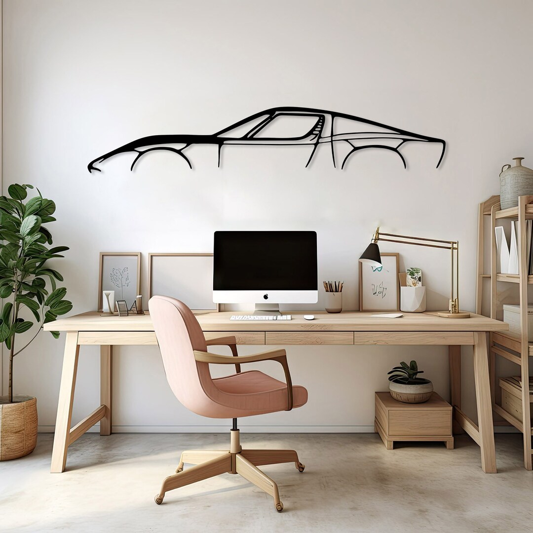 Supercar Metal Car Decor, Sports Car Metal Wall Decor, Performance Car ...