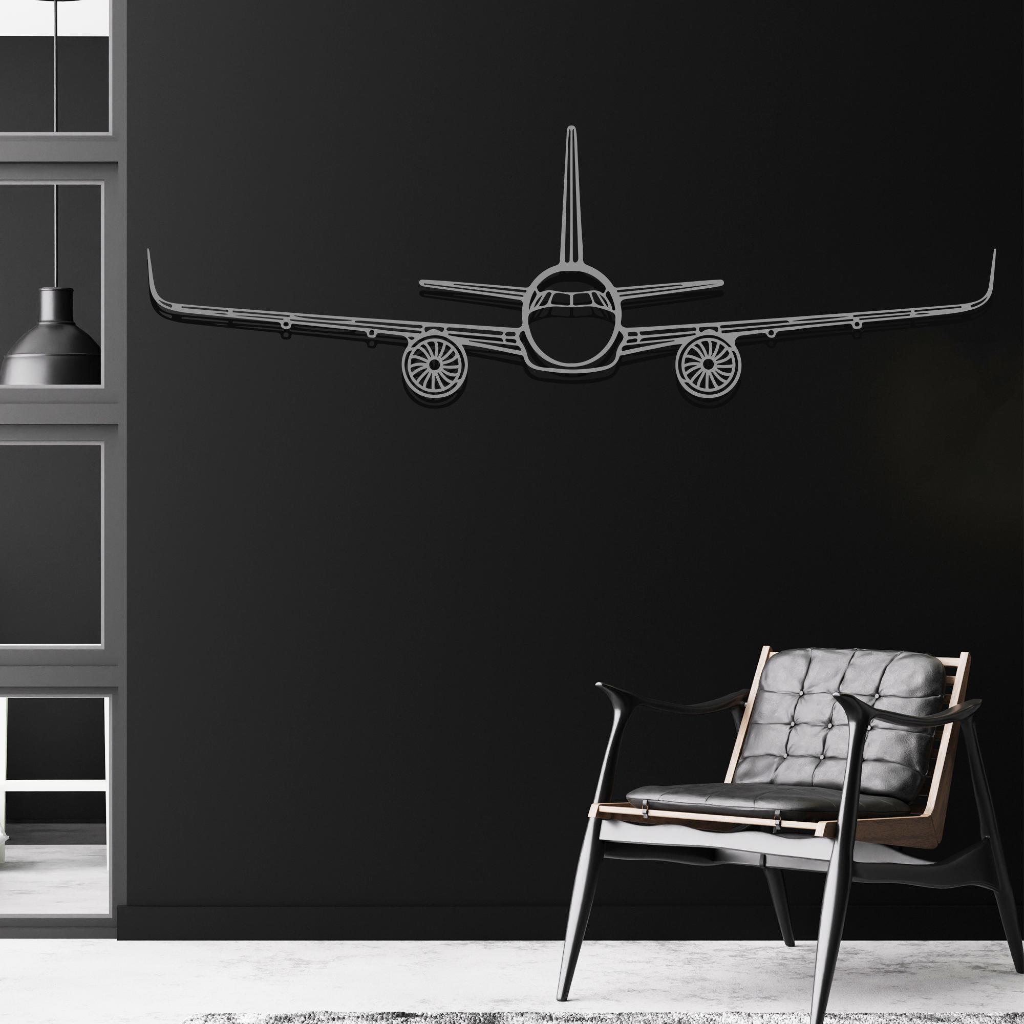 General Aviation Plane Metal Decor, Airplane Steel Wall Decor, General ...