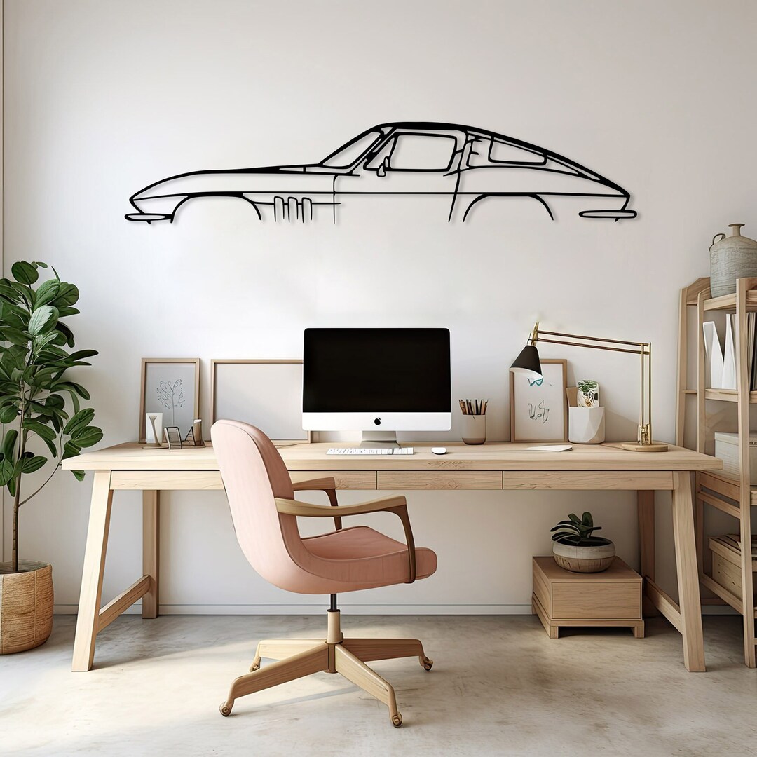 Super Muscle Car Metal Wall Decor, Classic Legend Automobile Decor ...