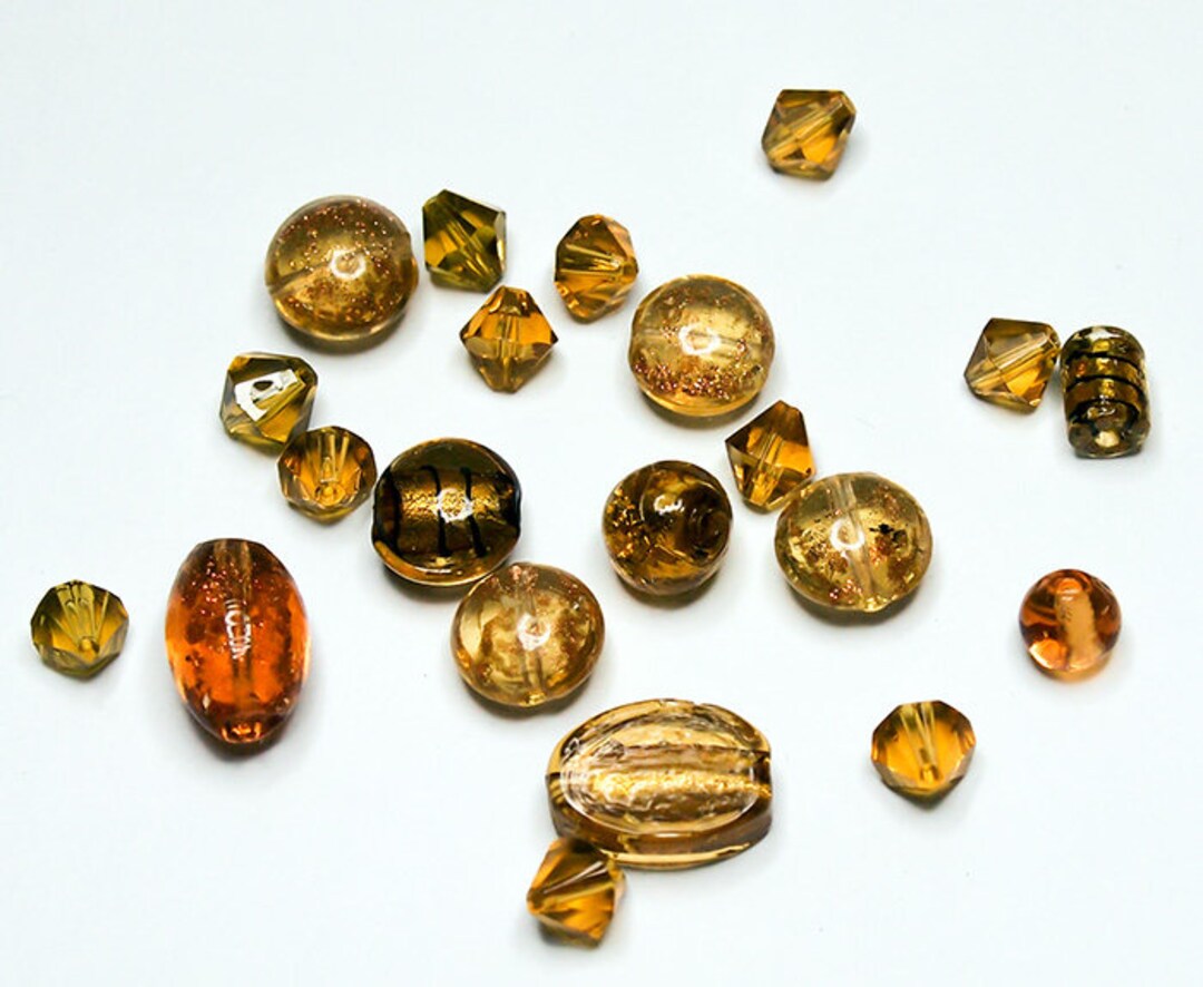 Bead Kit 6- Beading Supplies- Jewelry Supplies- Glass Beads- Designer ...