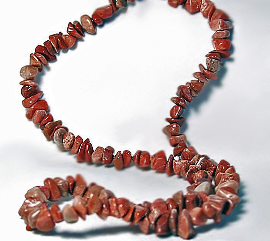 Red Flowers- Red Flower Stone Beads-gemstone Chips-gemstone Pebbles ...