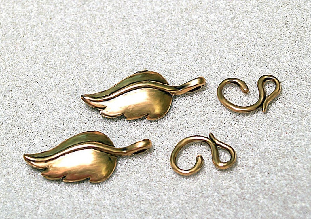 Designer Leaf Clasps - Etsy