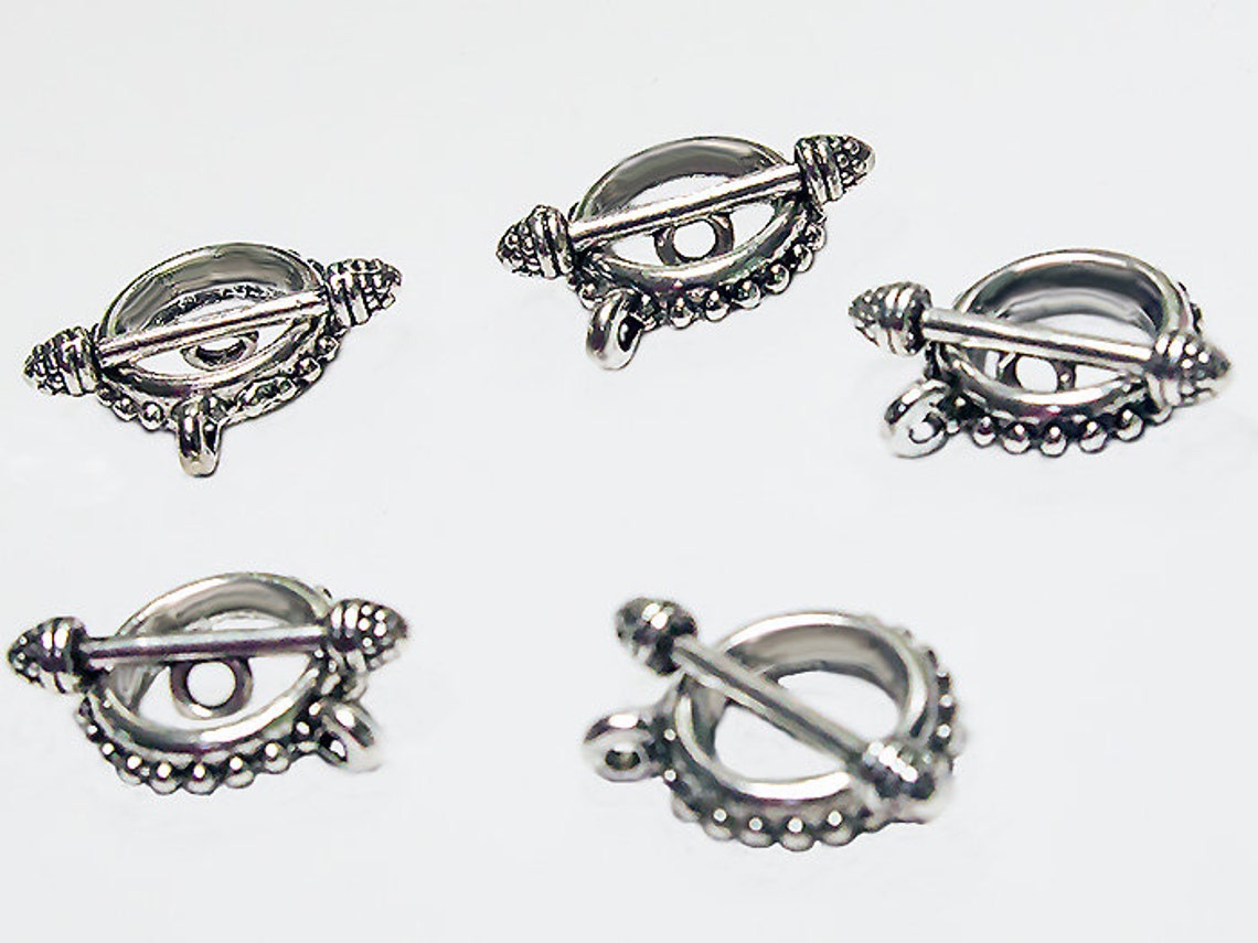 Designer Toggle Clasps- Jewelry Findings- Jewelry Closures- Jewelry ...