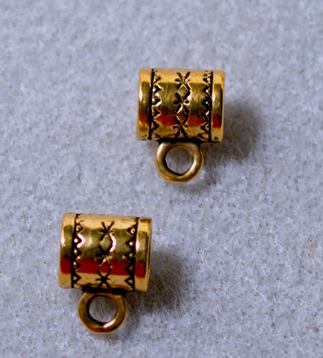 Golden Navajo- Jewelry Finding-bail - Etsy