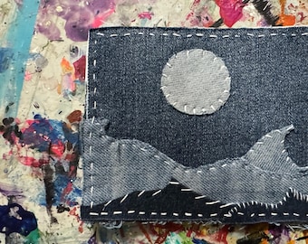 Intentional Mending, Eco-fashion Denim, Visible Mending, Iron On, Slow ...