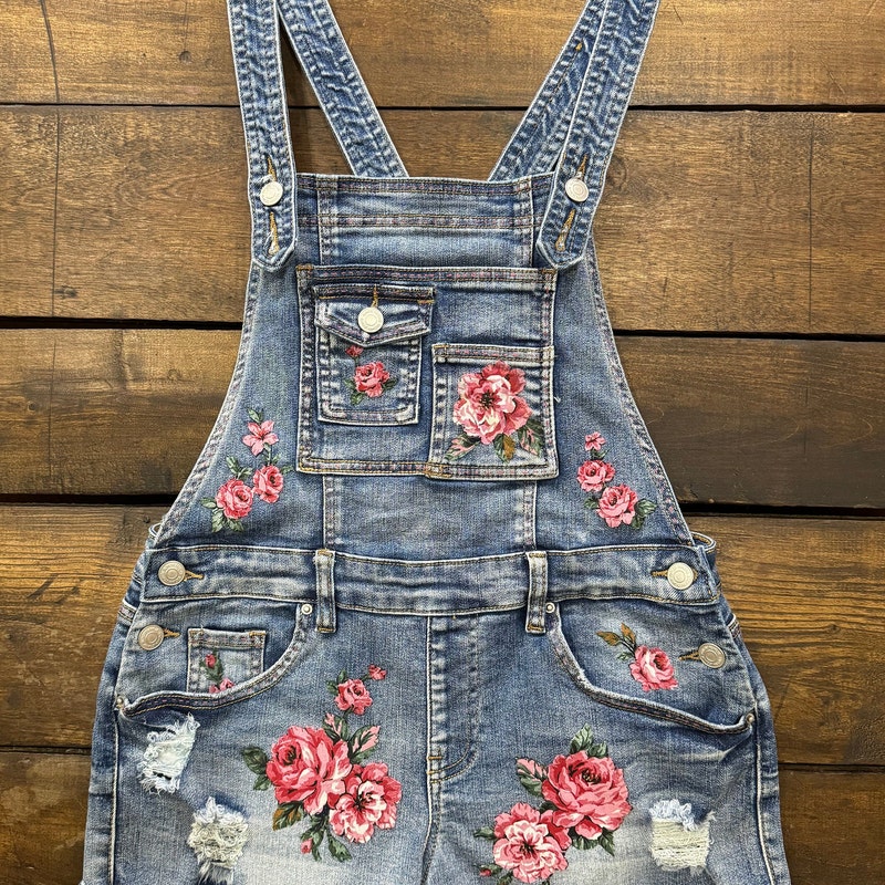Floral Overalls Womens - Etsy