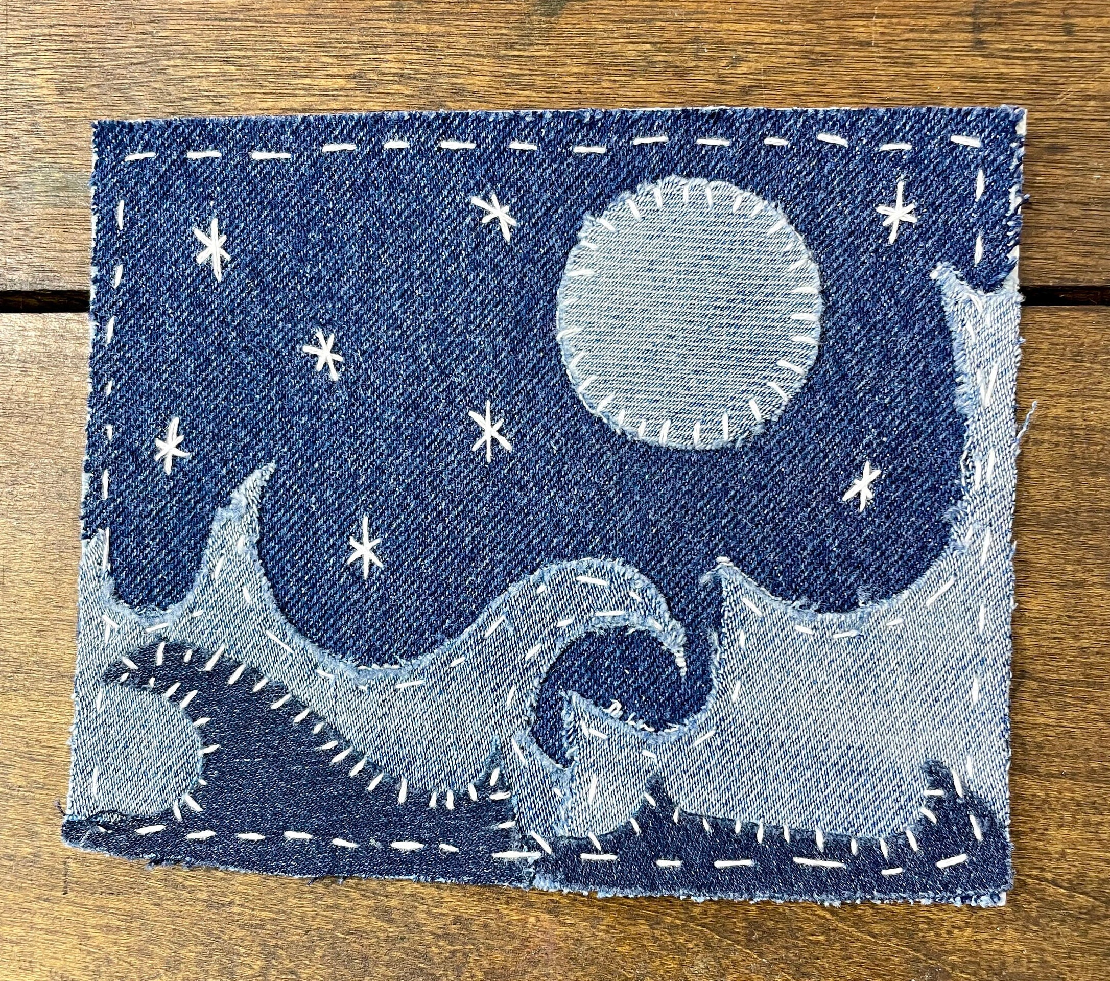 Intentional Mending, Eco-fashion Denim, Visible Mending, Iron On, Slow ...