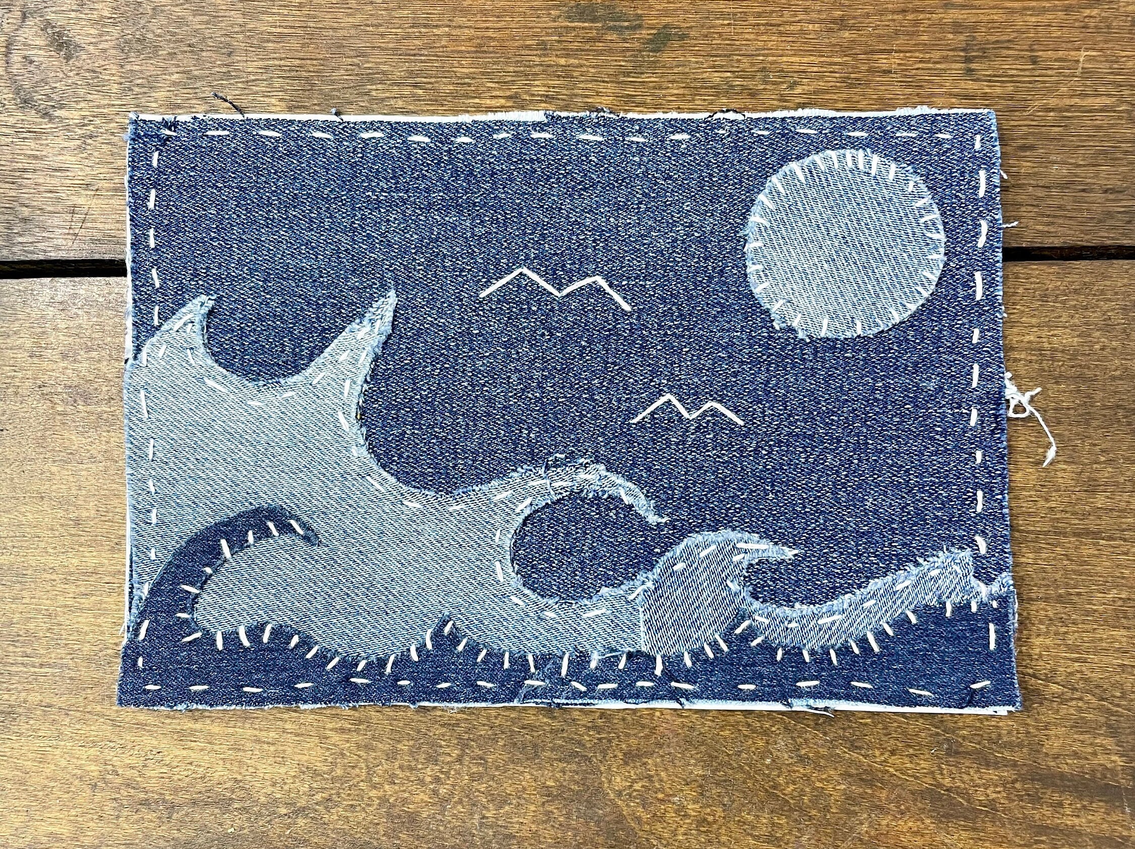 Intentional Mending, Eco-fashion Denim, Visible Mending, Iron On, Slow ...