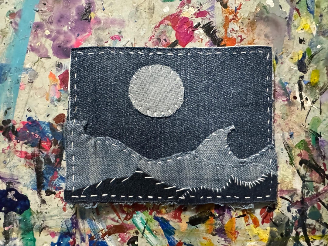 Intentional Mending, Eco-fashion Denim, Visible Mending, Iron On, Slow ...